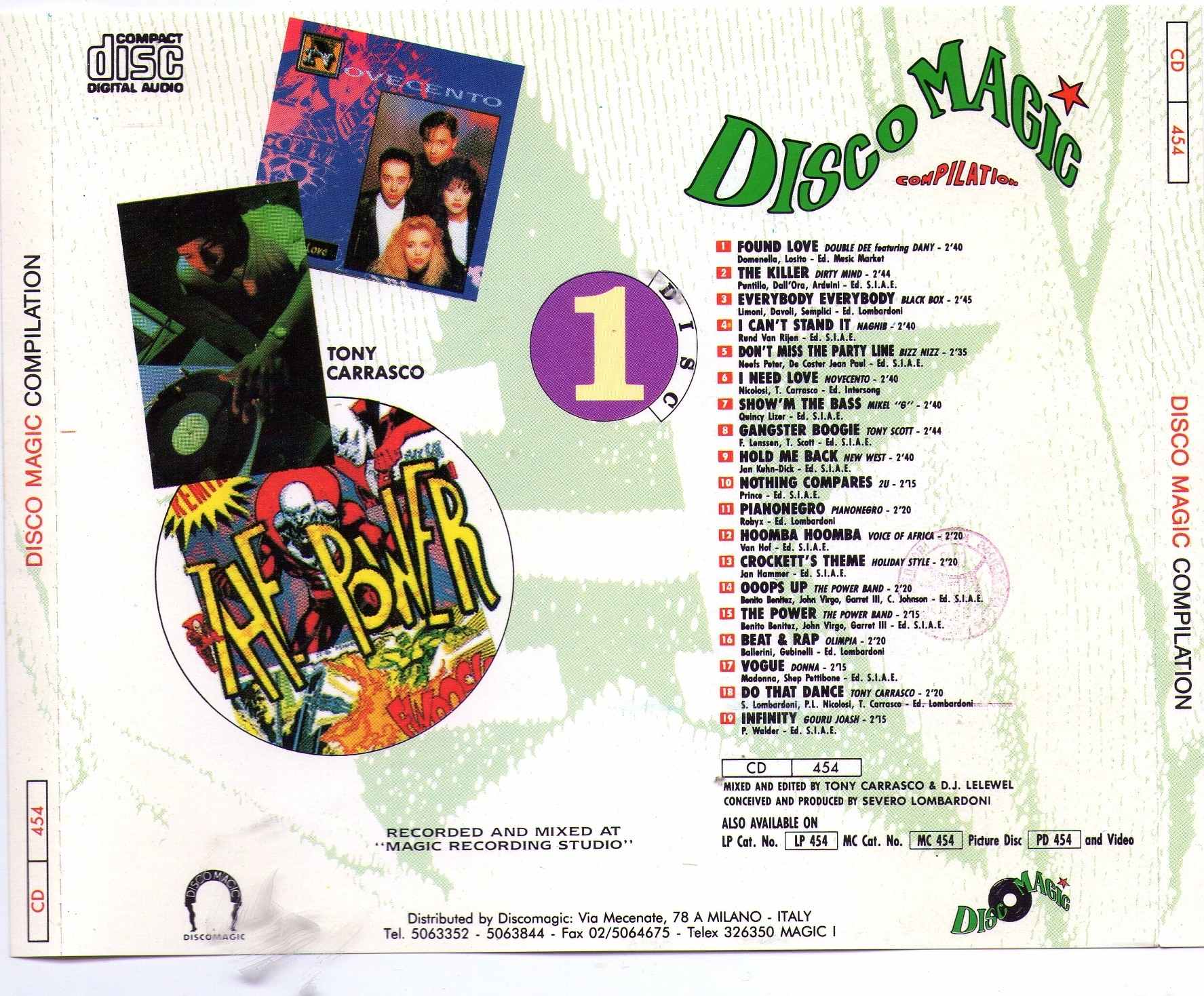 ANDY'S COMPILATION CD'S (D)